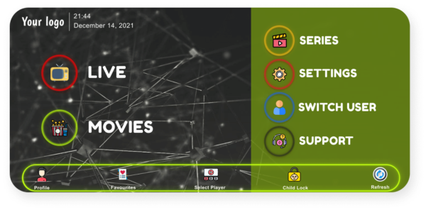 Custom and Rebrand Iptv App - IPTV Blink Player