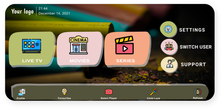 Custom and Rebrand Iptv App - IPTV Blink Player