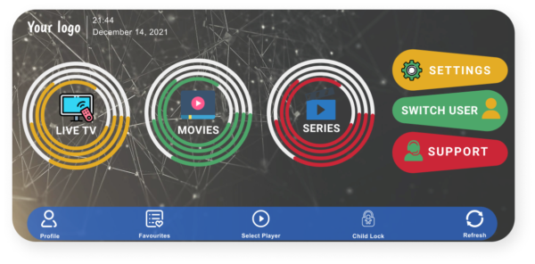 Custom and Rebrand Iptv App - IPTV Blink Player