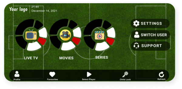 Custom and Rebrand Iptv App - IPTV Blink Player