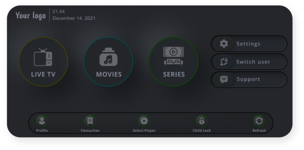 Custom and Rebrand Iptv App - IPTV Blink Player