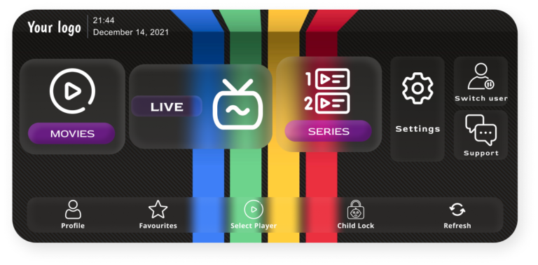 Custom and Rebrand Iptv App - IPTV Blink Player